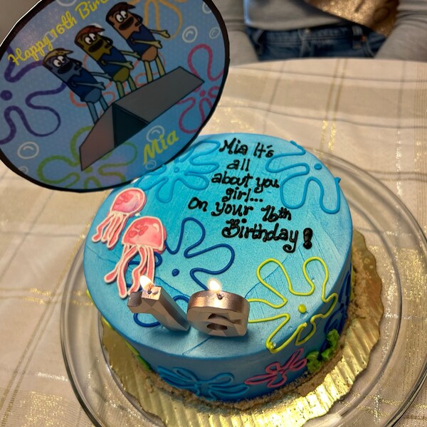 Digital Printable All About You Cake Topper - Etsy