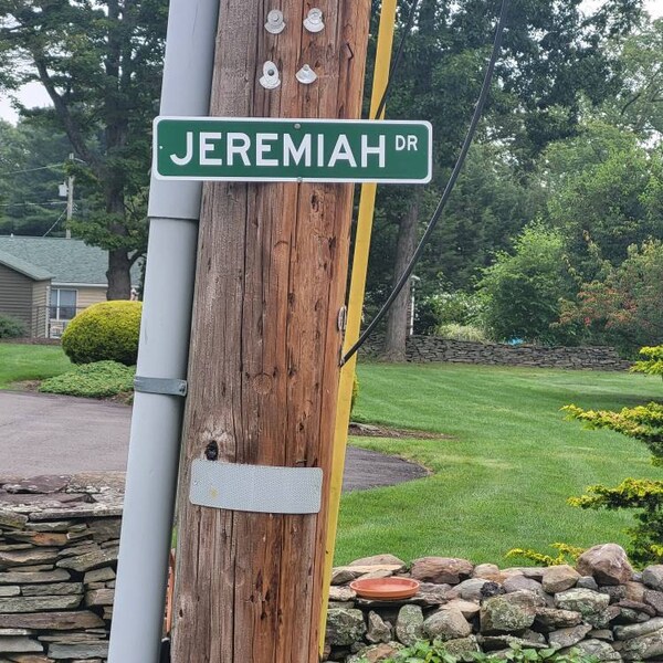Jeremiah, Jeremiah Sign, Jeremiah Fan, Jeremiah Decor, Child Gift ...