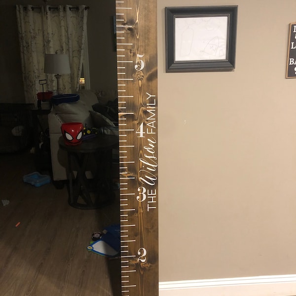 Height Board Ruler for Kid, Wood Measure Stick Growth Chart - Etsy