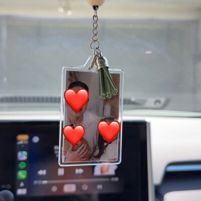 Tiny Mini Small Photo Album Keychain includes Personalized Photos Tiny ...