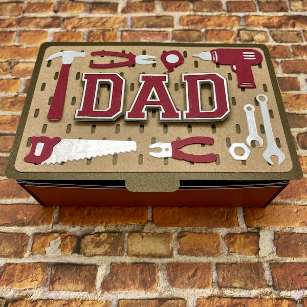 DAD Gift Box - 3D SVG | Instant Download | Father's Day | Project for ...