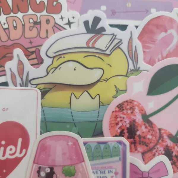 Pokémon - Psyduck - Die-cut Vinyl Sticker - Etsy