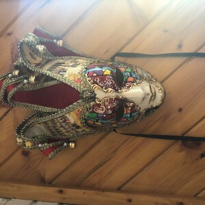 Handmade Jester Mask Wild Carnival Mask Ornament Mask - Etsy