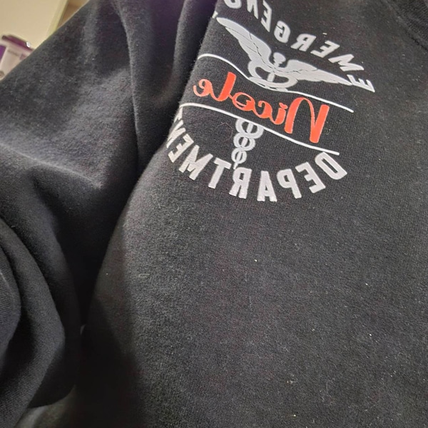 Personalized Phlebotomist Double Sided Sweatshirt, Custom Medical ...