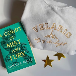 ACOTAR Embroidery File Velaris City of Starlight multiple Formats ...