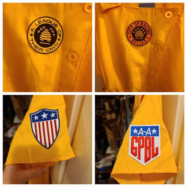 A League of Their Own Racine Belles Patches Set Embroidered Iron on Sew ...