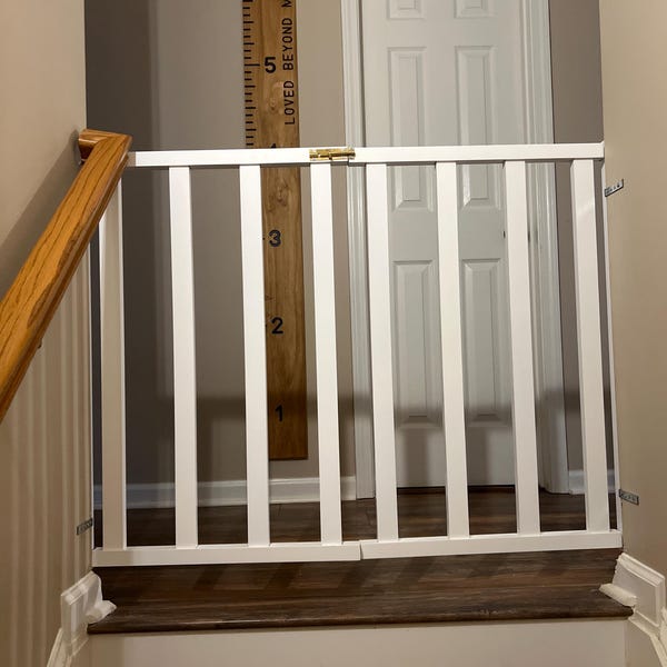 Plexiglass Stair Gate Custom Size for Pets and Children Lugn - Etsy UK