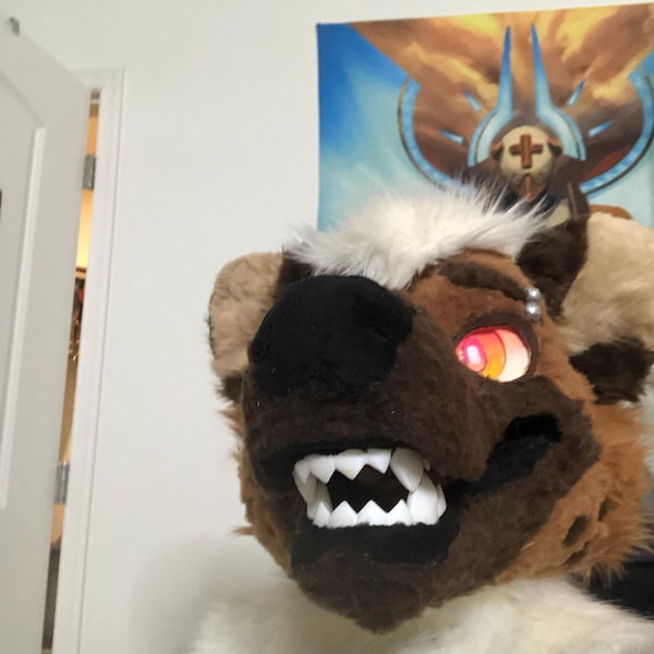 Vitality Wolf-premade Kig Head Fursuit Mask Kigrumi Head, Kig Head Mask ...