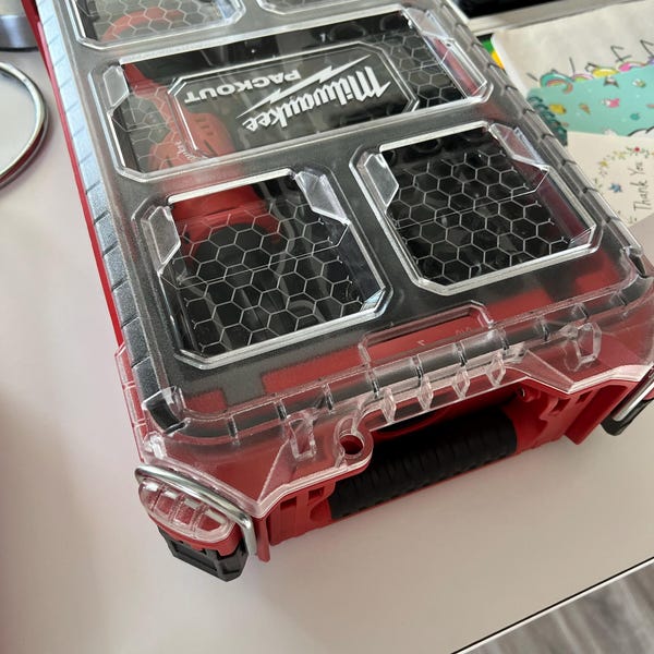 Impact Bit Organizer Designed for Milwaukee Packout Low Profile ...
