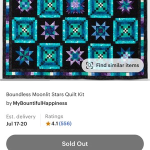 Boundless the Lion Solids Quilt Kit - Etsy