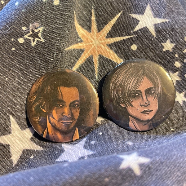 Resident Evil 4 Remake Inspired Badges (32mm) - Etsy