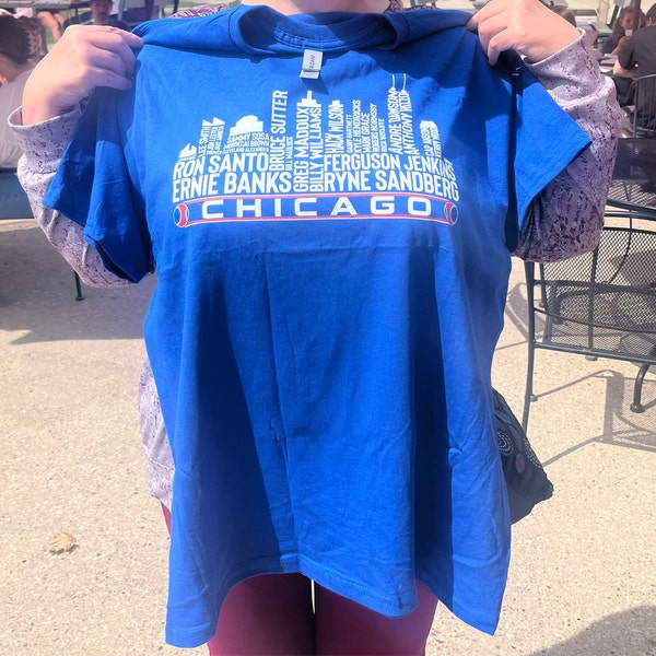 Chicago Football Team 23 Player Roster, Chicago City Skyline Shirt - Etsy