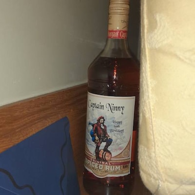 EDIT YOUR OWN Personalised Bacardi Rum Bottle Label to Fit 700ml / 1 ...