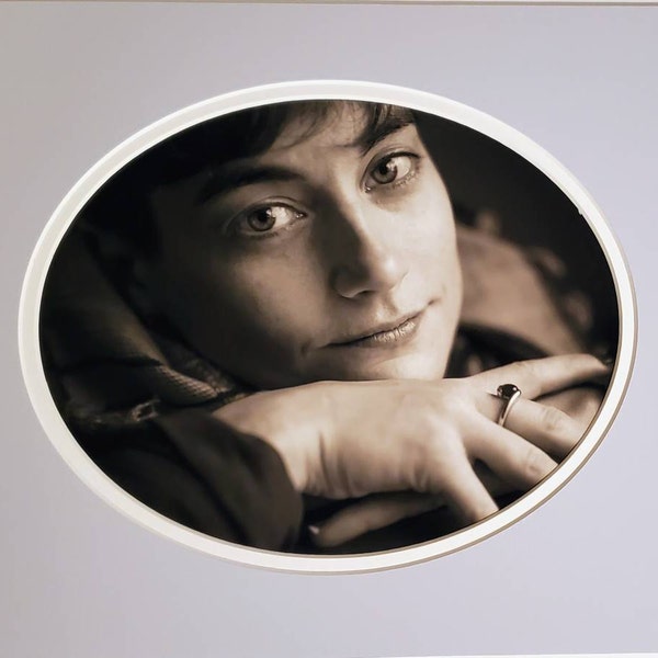 Picture Framing Mat Oval Opening Two Layer Matting Choose Size & Color ...