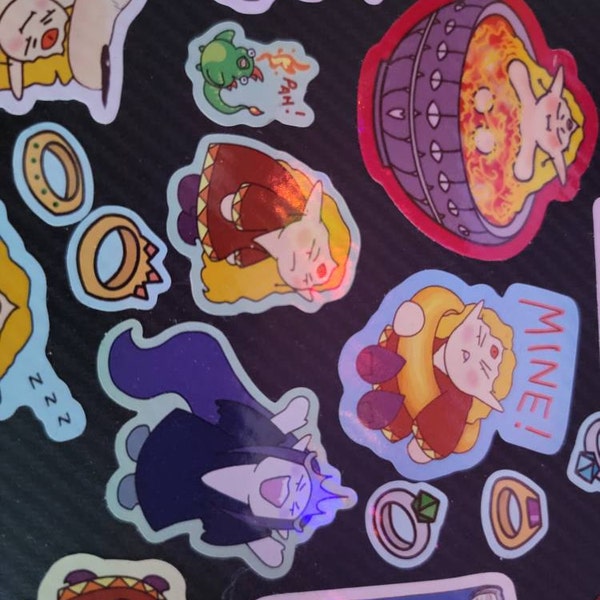 Chibi Feanorians • the Silmarillion • Gloss Vinyl Stickers - Etsy