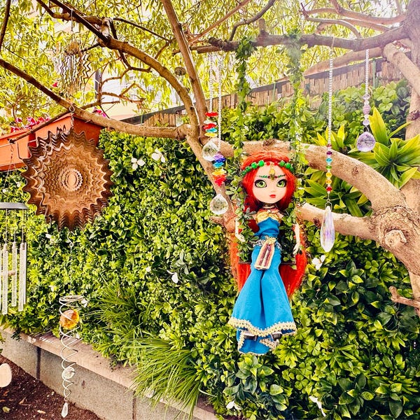 Tea Set 1/4 Diorama Accessory for Dolls BJD Minifee MSD, Ellowynn Wilde ...