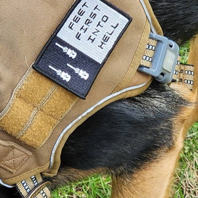 Feet First Into Hell Helljumpers Halo Patch 3x2 - Etsy