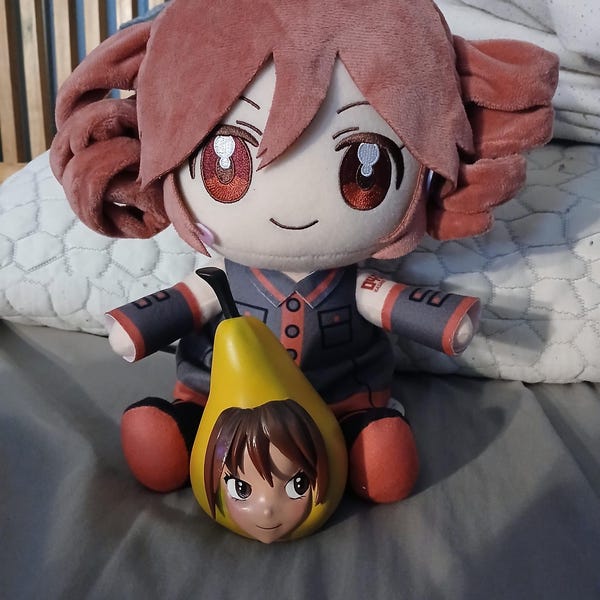 Teto Pear - Kasane Pearto - Pearmera - 10 Cm (4") Resin Figure - Etsy