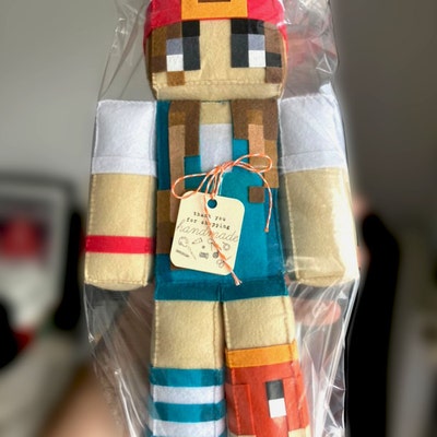 Peluche de skin personalizada de Minecraft hecha a mano - Etsy España