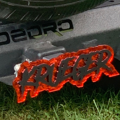 Custom Text Car Badge OEM Font Type Your Own and Choose Your Colors ...