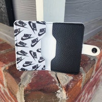 Combo Wallet SVG Template Faux Leather Keyring Mini Wallet Cut File for ...