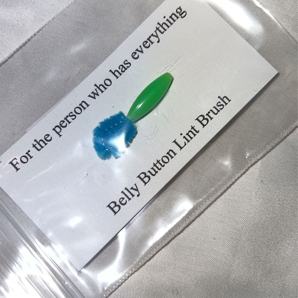 Belly Button Lint Brush - for My Husband Who Has Everything - Etsy