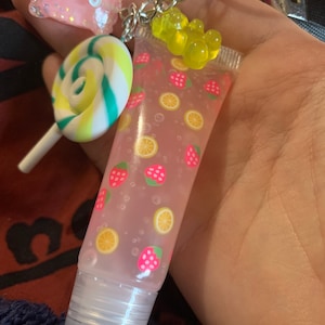 Strawberry Lemonade Keychain Lipgloss - Etsy