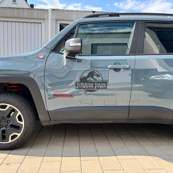 Jurassic Park , Side Body, Side Graphics, Jeep Wrangler SUV Truck Car ...