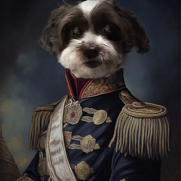 Custom Royal Pet Portrait: Renaissance Animal Painting - Etsy