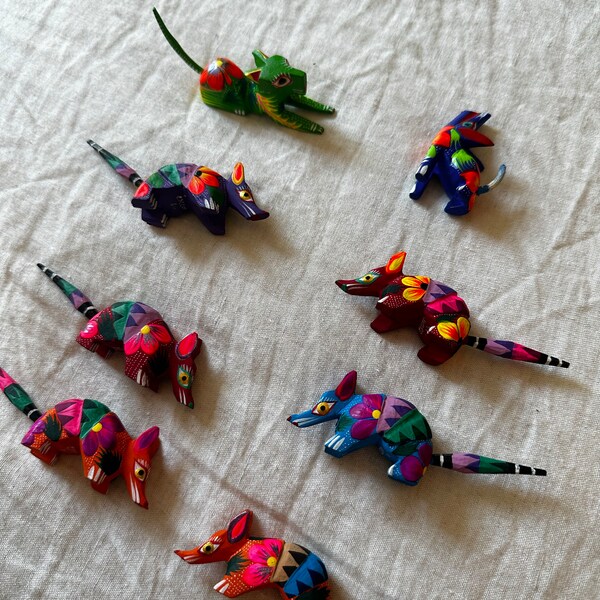 Set of 50 Alebrijes: Colorful Art and Handmade Tradition - Etsy