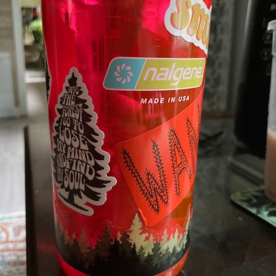 Northwest Landscape Wrap Sticker 2x8 Clear Vinyl - Etsy