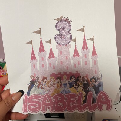 Printable Cake Topper, Personalized Birthday Party Cake Topper ...