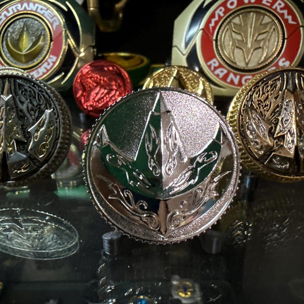 Daimetal Mecha WHITE Falcon Metal Coin Ranger Power Challenge Coin - Etsy