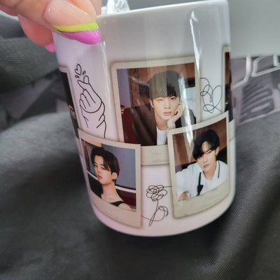 Customized BTS Water Bottle, BTS Tumbler, BTS Jin Water Bottle, Kim ...