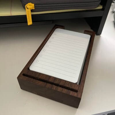 Card Holder for 5 X 3 Note Cards Great for Holding Notes, or Organizing ...