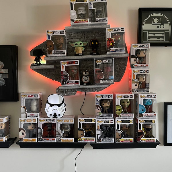 Funko Pop Shelves, Funko Pop Display Case Light Up, Funko Pop Storage ...