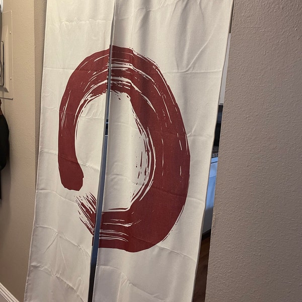 Japanese Birds in Wonderland Noren, Japanese Noren, Birds Door Curtain ...