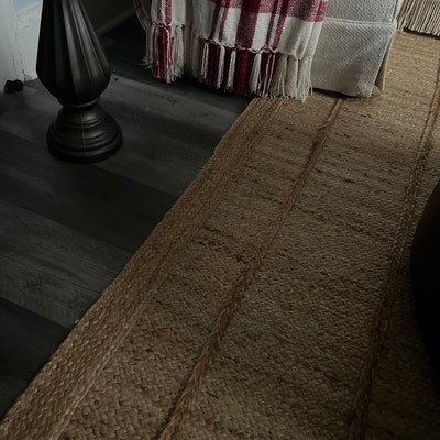 Handmade Wool Jute Runner - Etsy