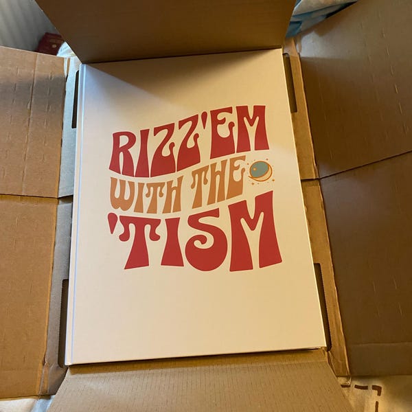 Rizz Em With the Tism Neurodivergent Stickers, Autism Awareness, ASD ...