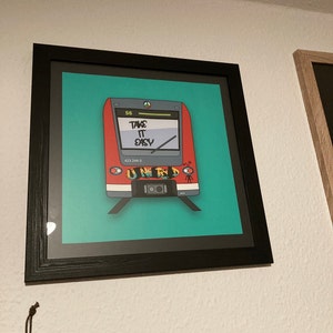 Paris Métro Train Sticker - Etsy