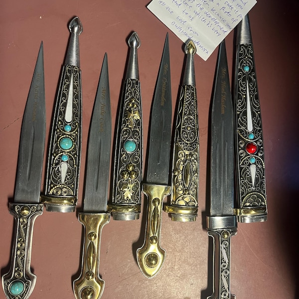 Medieval Cross Handmade Dagger | Antique Sword | Best Quality | Wedding ...