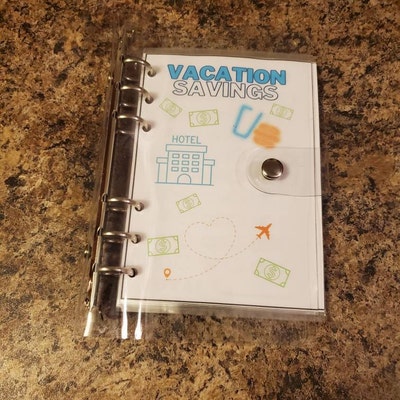 Monthly Savings Challenge Printable Tracker Files Budget Binder A6 Size ...