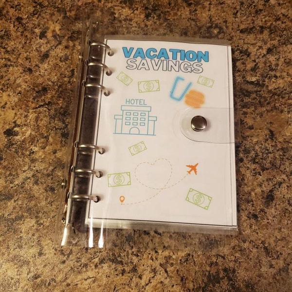 Monthly Savings Challenge Printable Tracker Files | Budget Binder A6 ...