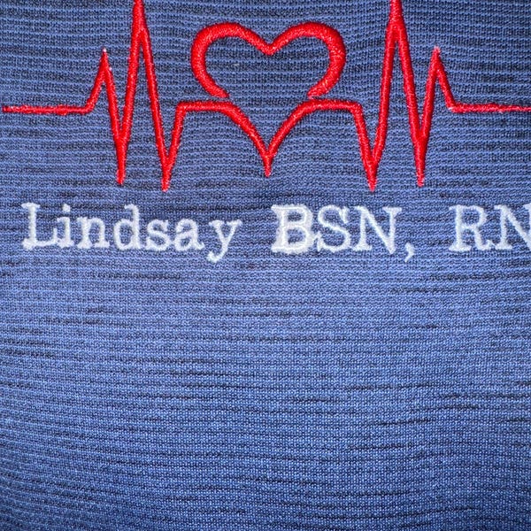 Nurse Practitioner Custom Embroidery Female Jacket. Female NP Fleece ...