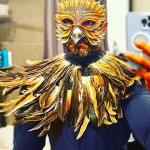 Dreaded Helmet Genuine Leather Mask - Etsy