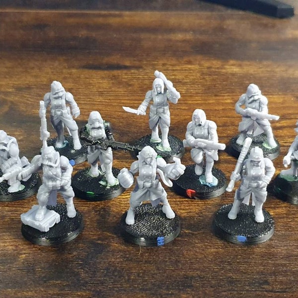 Backpacks Frontliners Infantry Stationforge 28mm - Etsy