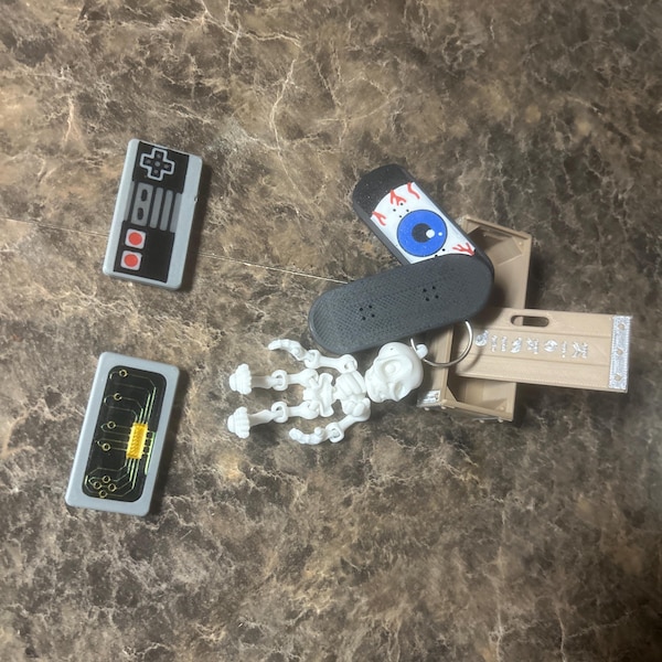 Retro Controller Magnetic Fidget Slider - 3D Printed Nostalgia at Your ...