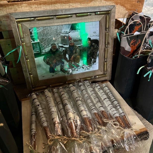 Birch Bark Pretzel Rods, Tree Logs, Birch Tree Chocolate Pretzel Rods ...