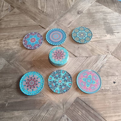 Placemats / Mediterranean Persian Pattern Placemats Set of 2, 4, 6 ...