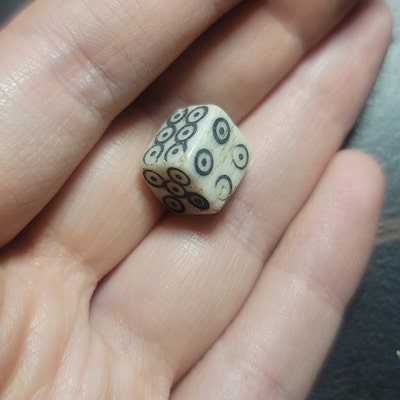 Handmade Bone Die, Viking Dice, Medieval Dice, Carved Dice, Betting ...